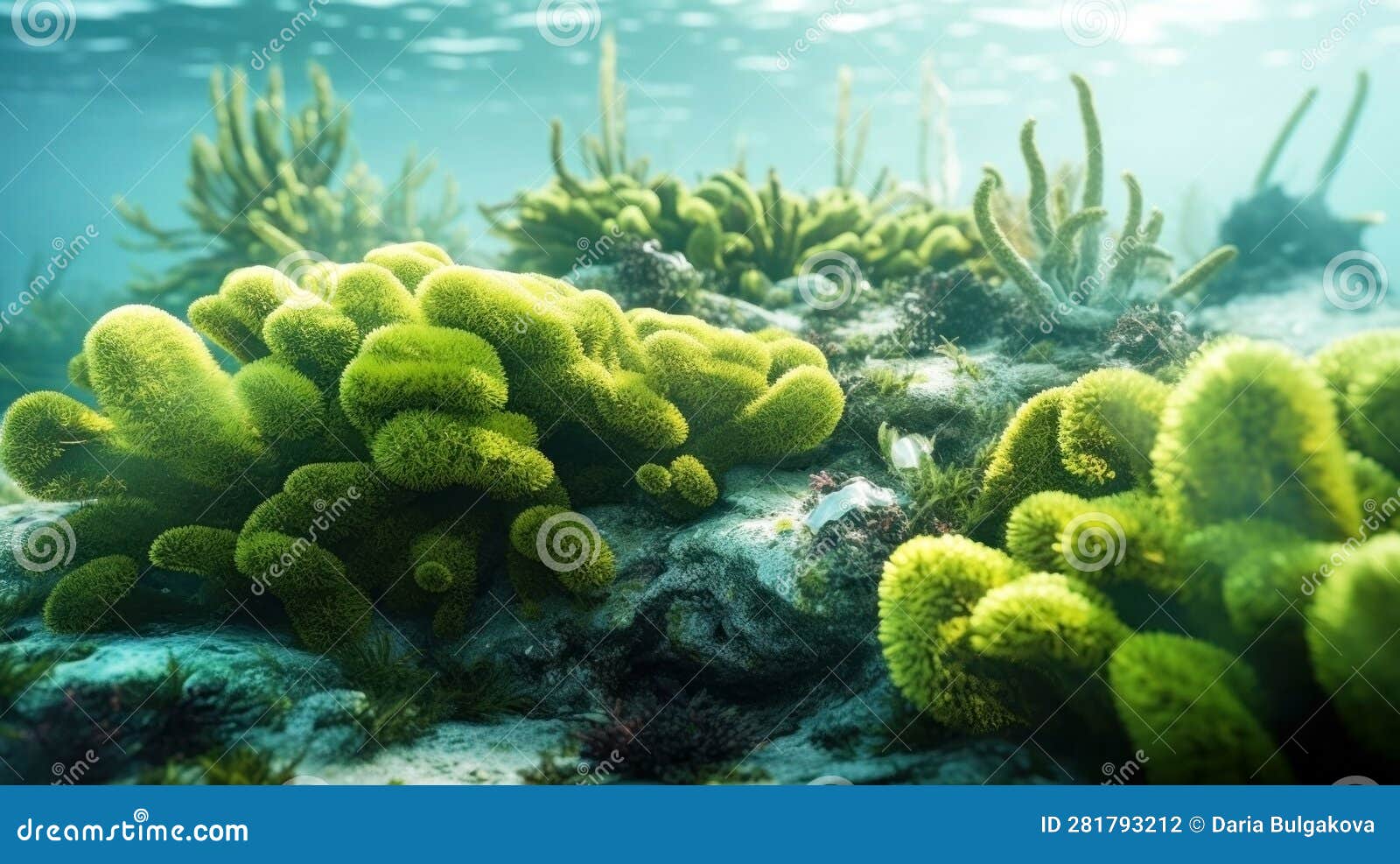 Algae that Dominates the Ocean Due To PH Changes and Imbalance in the ...