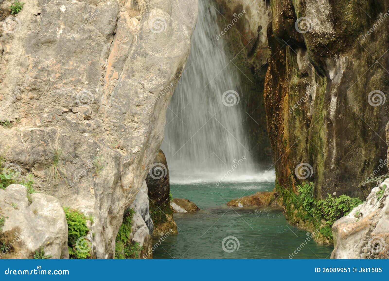 Algar waterfall stock image. Image of waterfall, tourism - 26089951