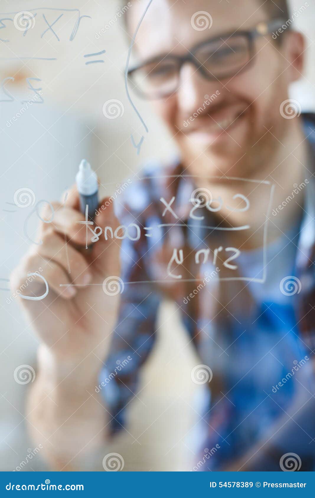Algebraic formula stock image. Image of adult, human - 54578389