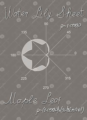 Algebraic Models of the Maple Leaf and Water Lily Sheep, Constructed in ...