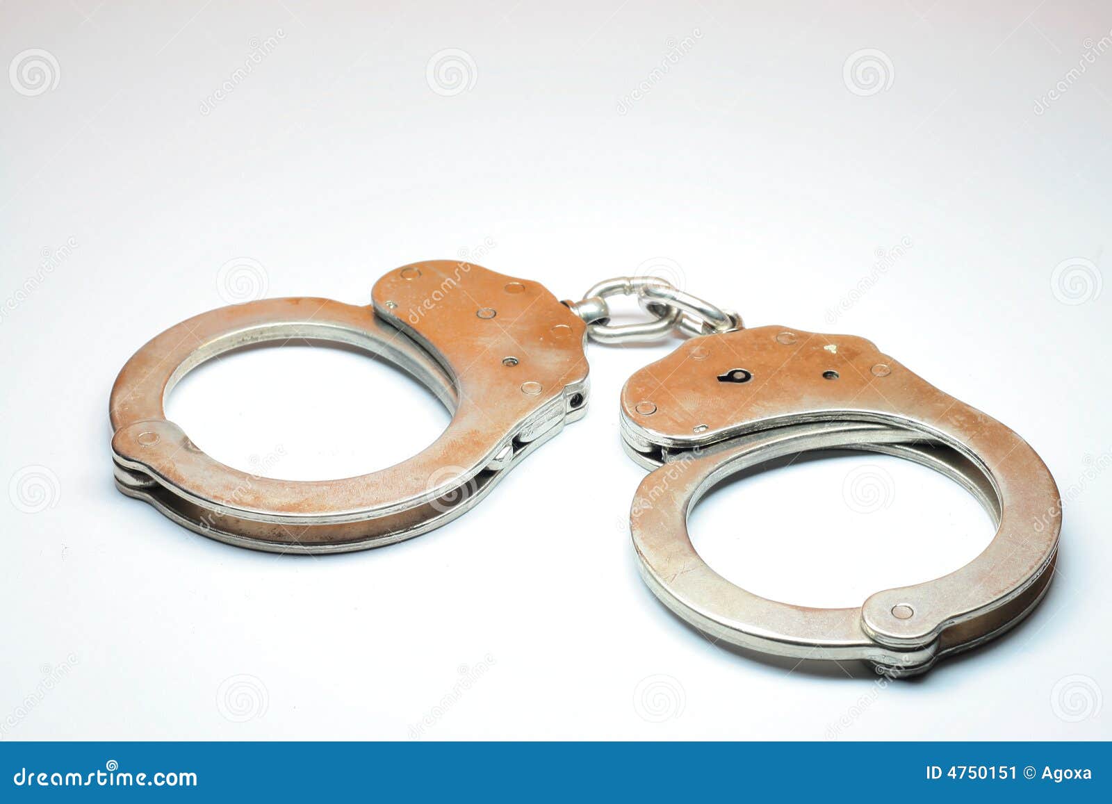 Algemas imagem de stock. Imagem de metal, algemas, aprisionamento - 4750151