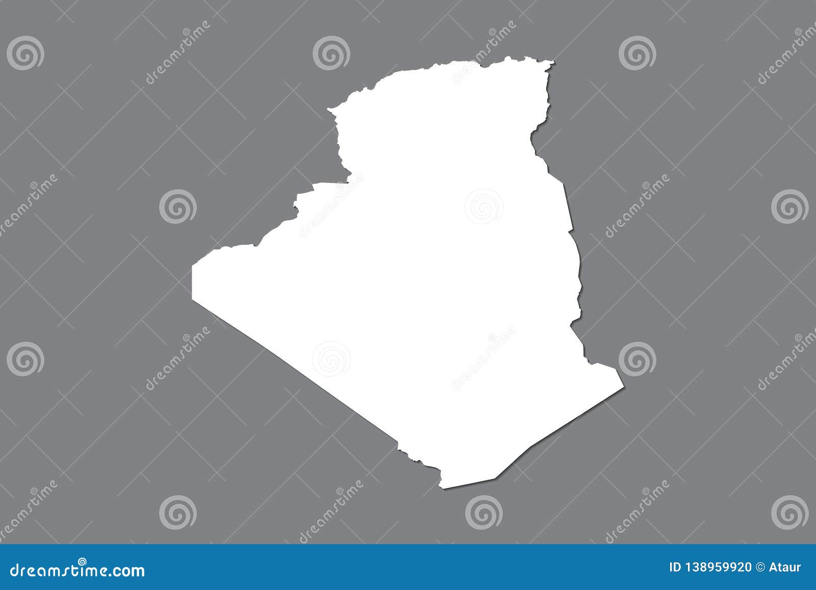 Algeria Vector Map Sticker. | CartoonDealer.com #93250631