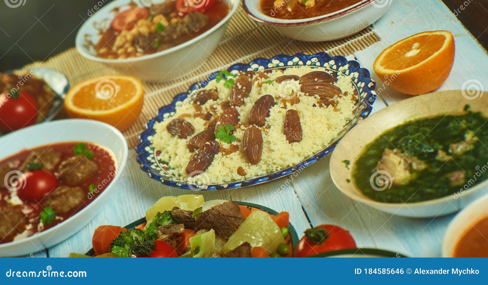 Algerian stock photo. Image of national, cuisine, tabikha - 184585646