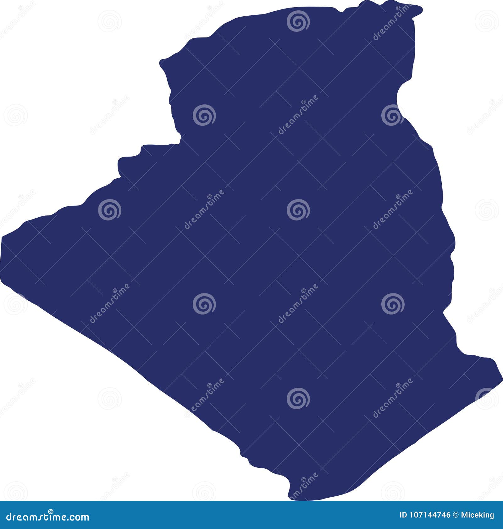 Algerian map vector vector stock vector. Illustration of geography ...