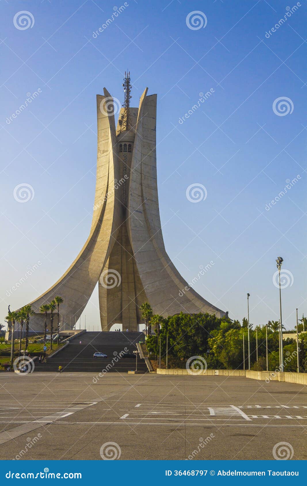 Algerias Monument editorial photography. Image of algeria - 36468797