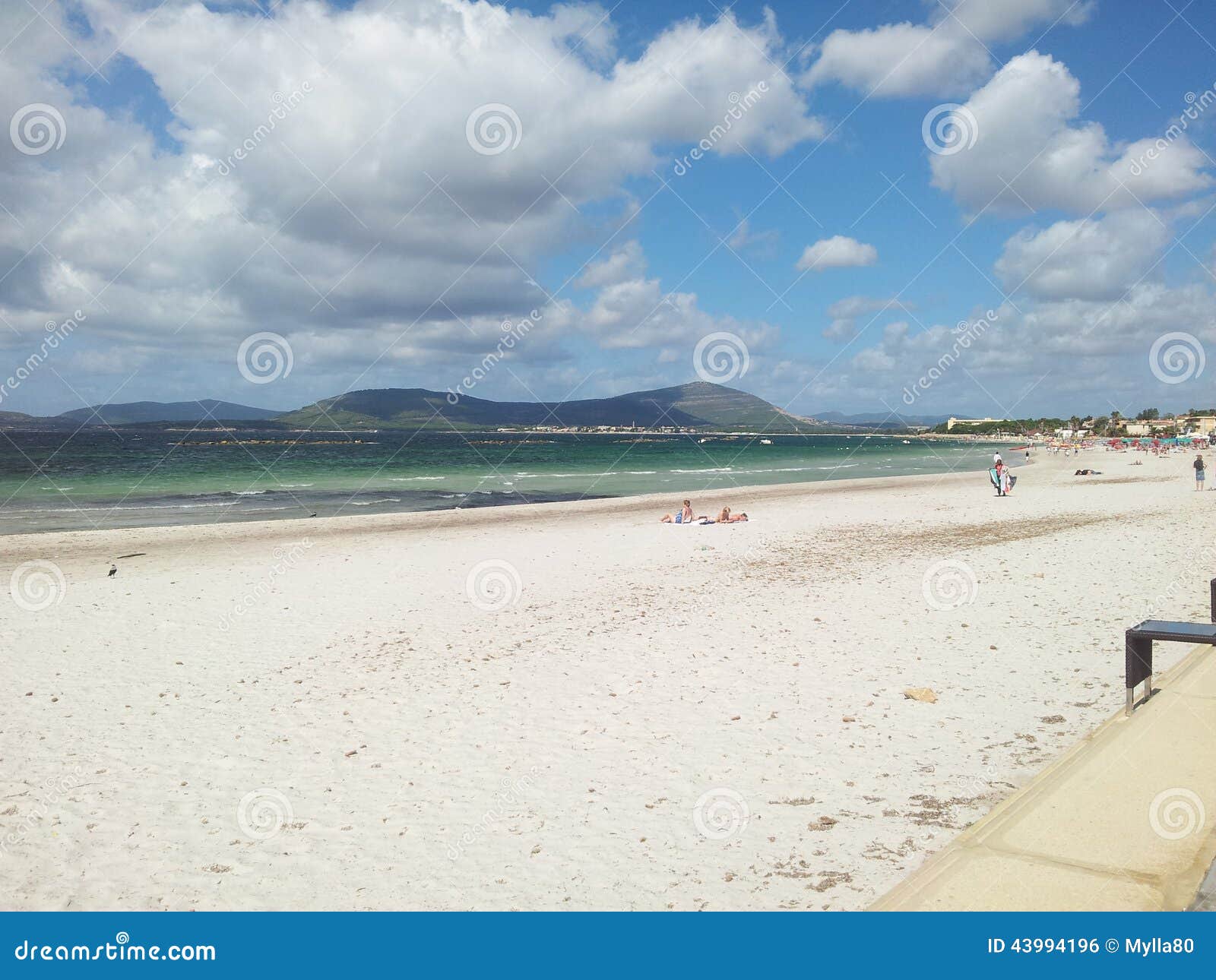 Alghero Beach stock photo. Image of summer, blue, coral - 43994196