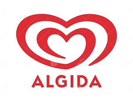 Algida Logo editorial photography. Illustration of cornetto - 132067467