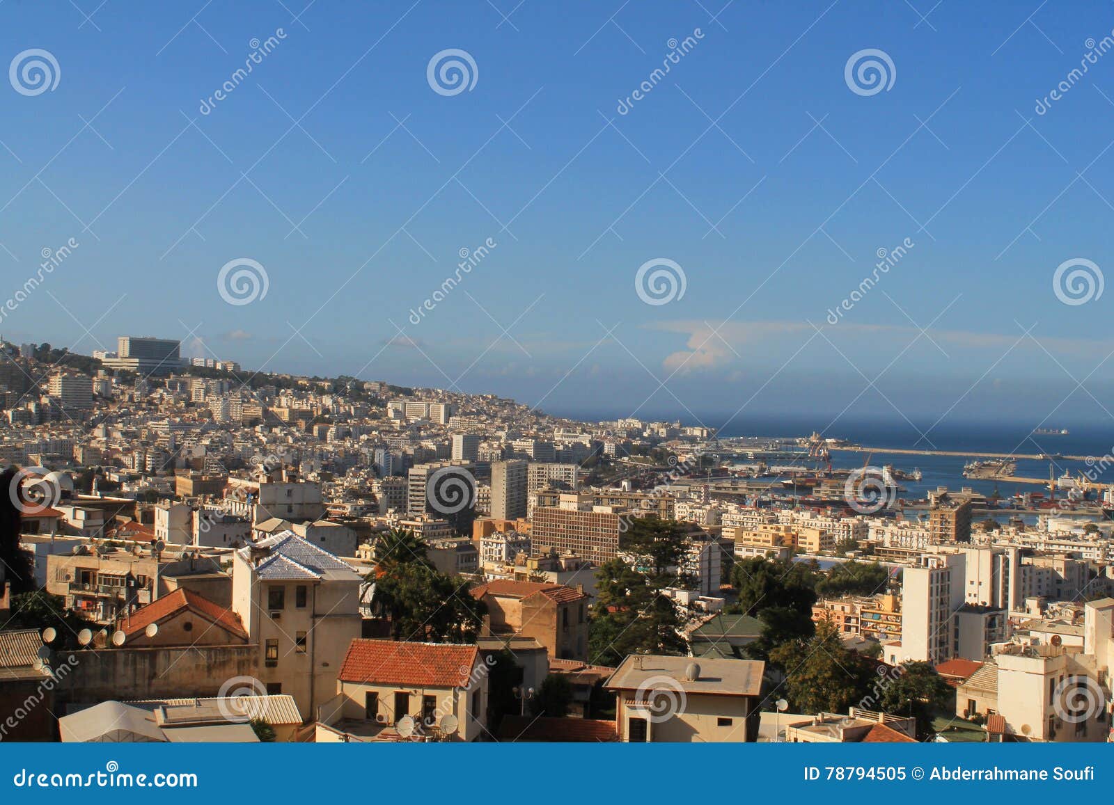 Algiers, Capital City of Algeria Stock Image - Image of styles ...