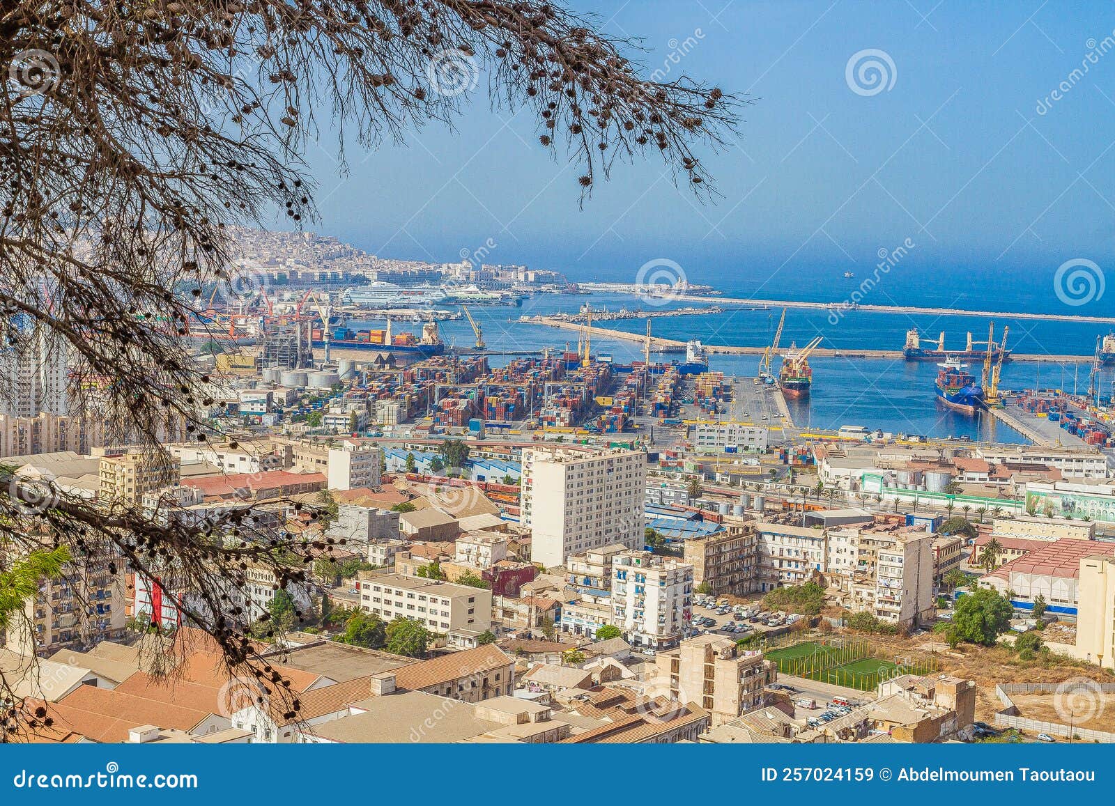 Algiers, the Capital City of Algeria Editorial Stock Image - Image of mountain, beauty: 257024159