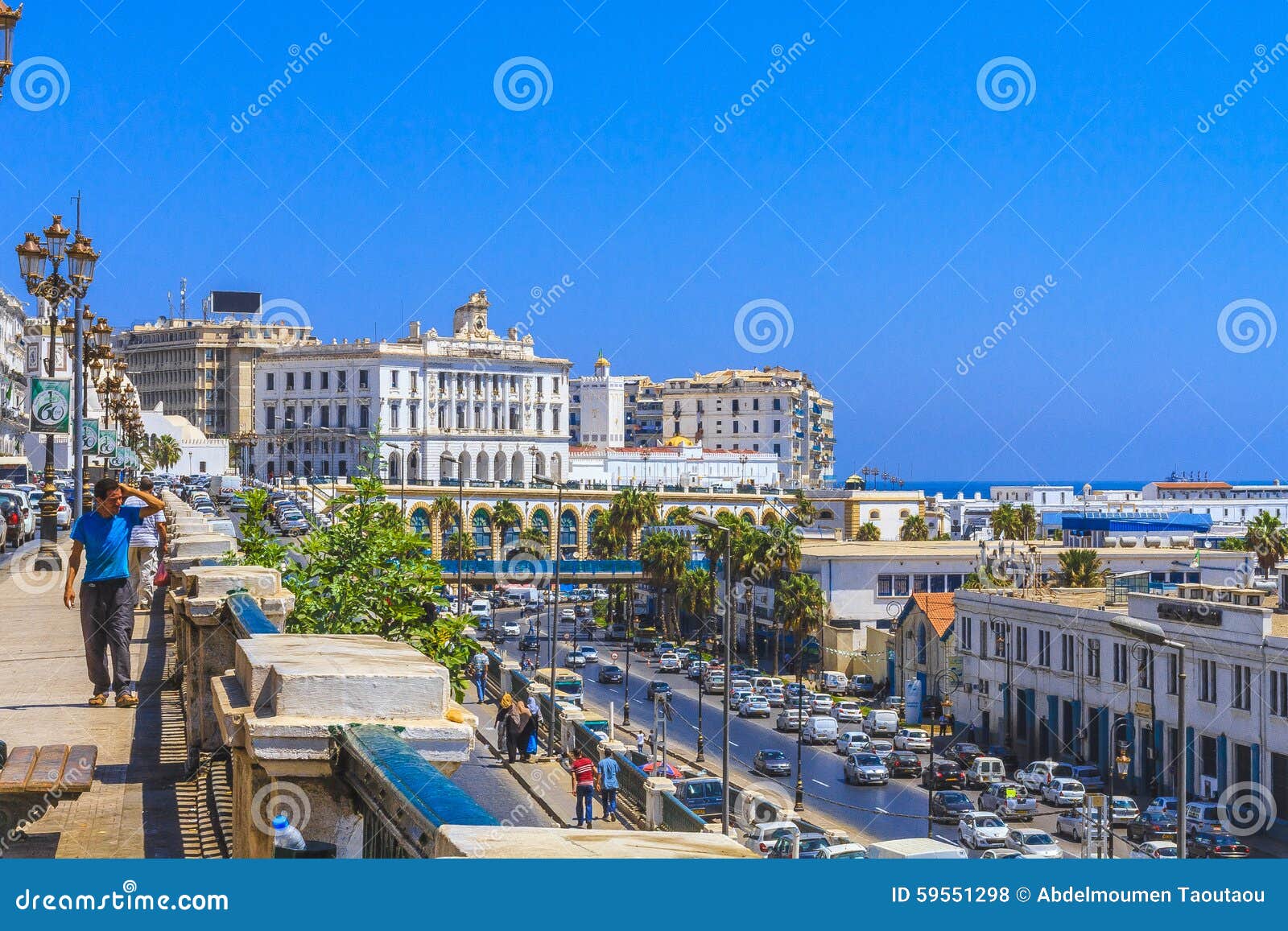 Algiers editorial stock photo. Image of architectural - 59551298
