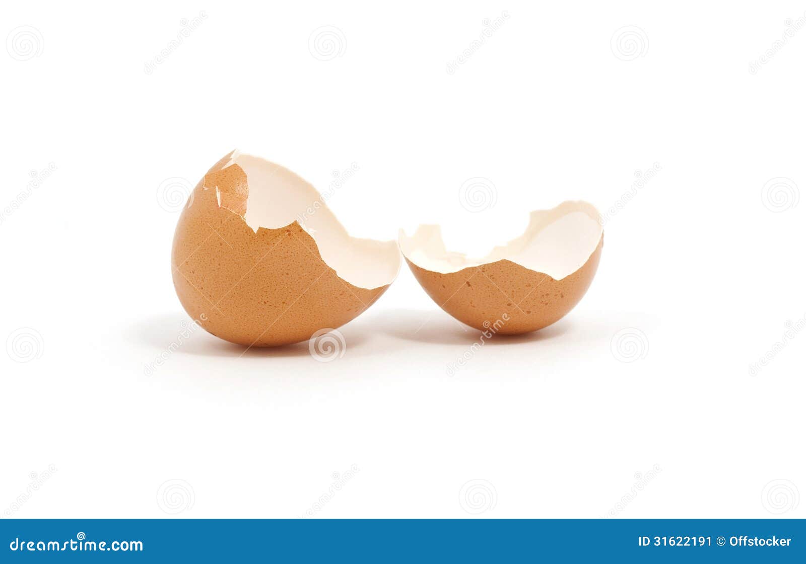 Algo chocado dos ovos imagem de stock. Imagem de danificado - 31622191