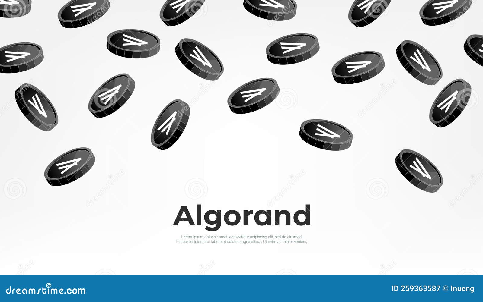 Algorand ALGO Coin Falling from the Sky. ALGO Cryptocurrency Concept ... Algorand ALGO Coin Falling from the Sky. ALGO Cryptocurrency Concept ...