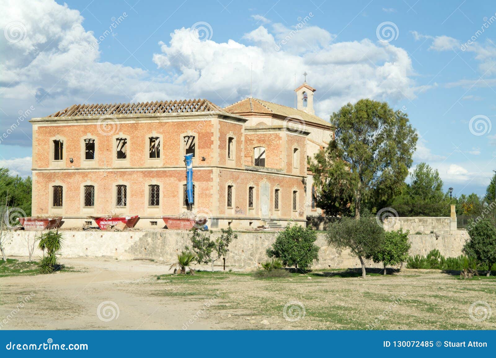 Algorfa Church Being Restored Editorial Image - Image of restoration ...