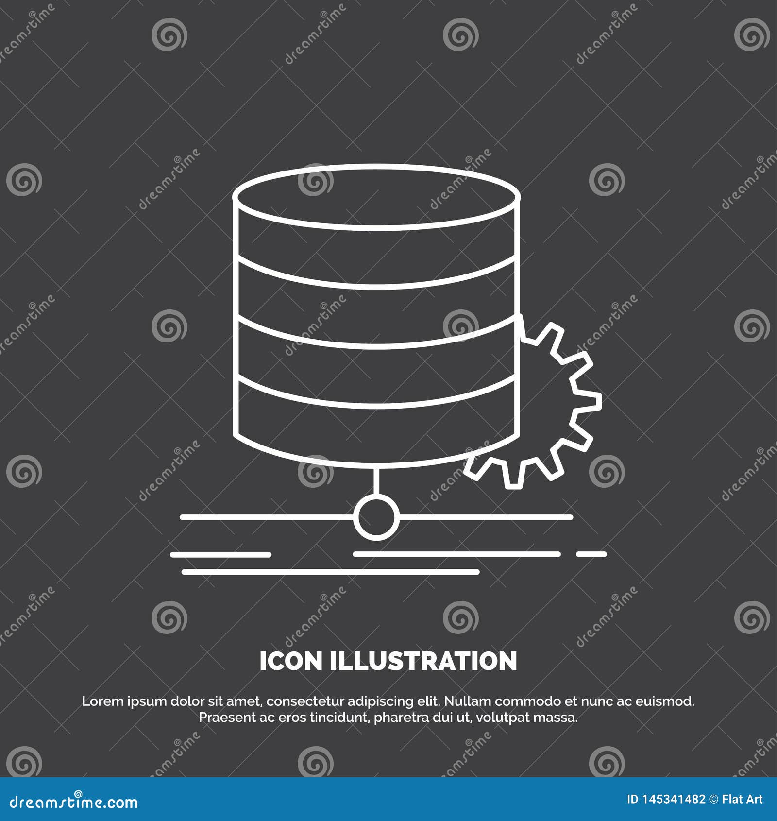 Algorithm Chart Data Diagram Flow Icon Line Vector Symbol For Ui And Ux Website Or Mobile