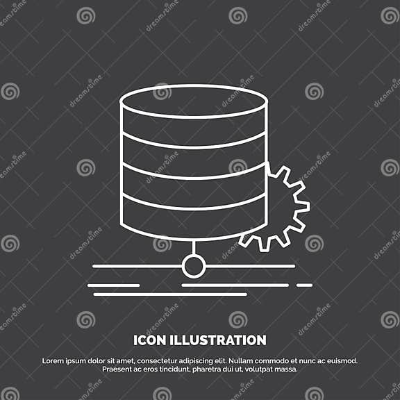 Algorithm Chart Data Diagram Flow Icon Line Vector Symbol For Ui And Ux Website Or Mobile