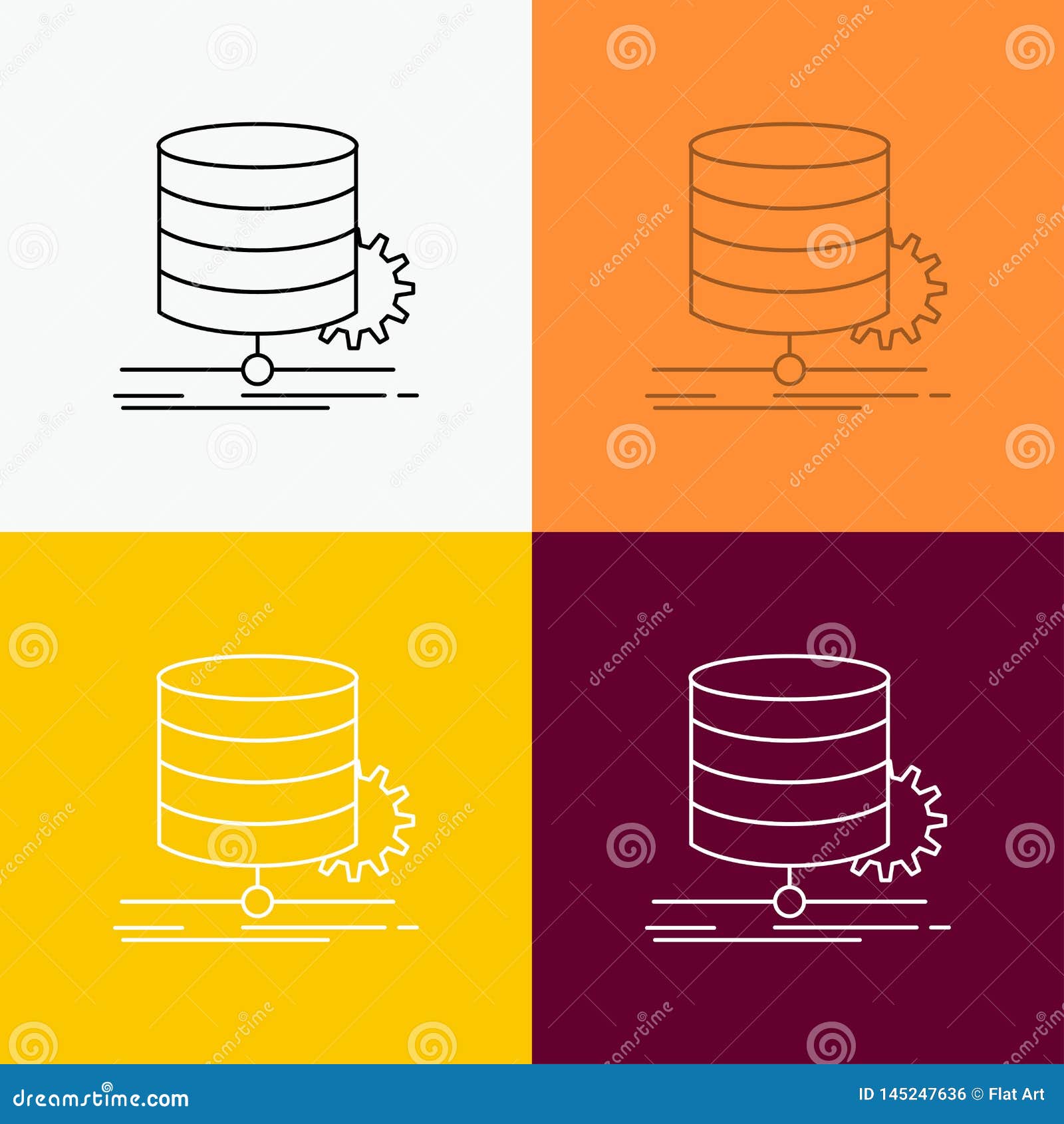 Algorithm, Chart, Data, Diagram, Flow Icon Over Various Background ...