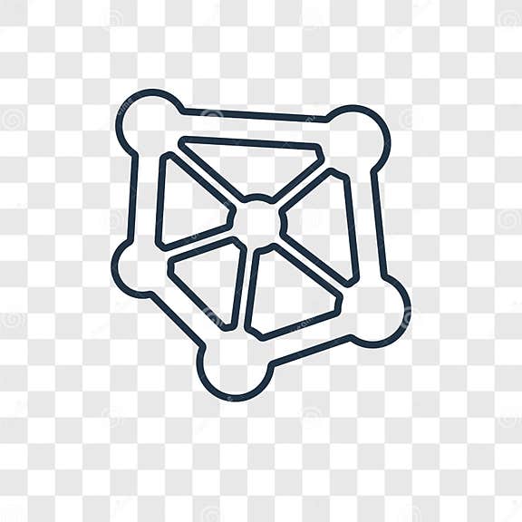 Algorithm Concept Vector Linear Icon Isolated on Transparent Background ...