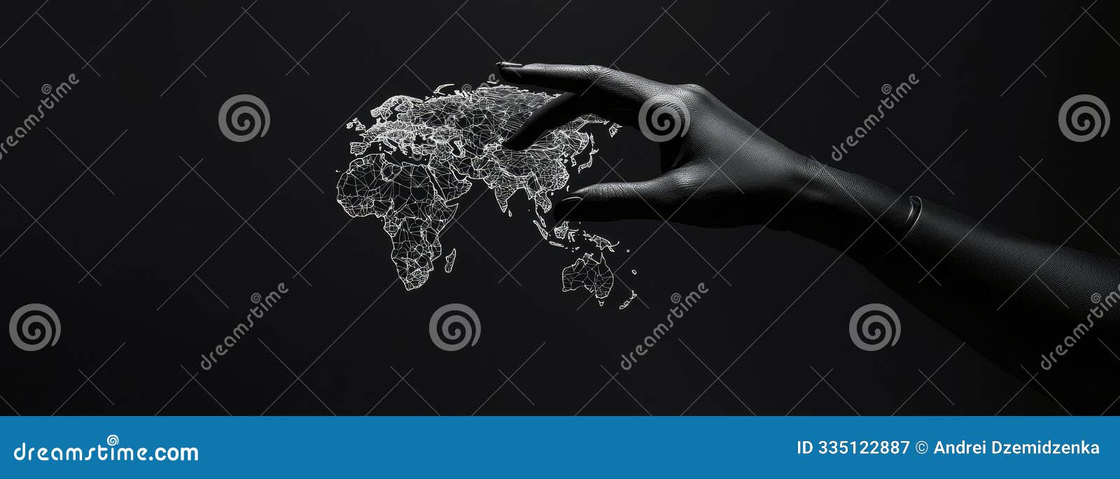 An Algorithm That Converts Binary Data To Text Robot Hand Touching Binary Data Stock Ai