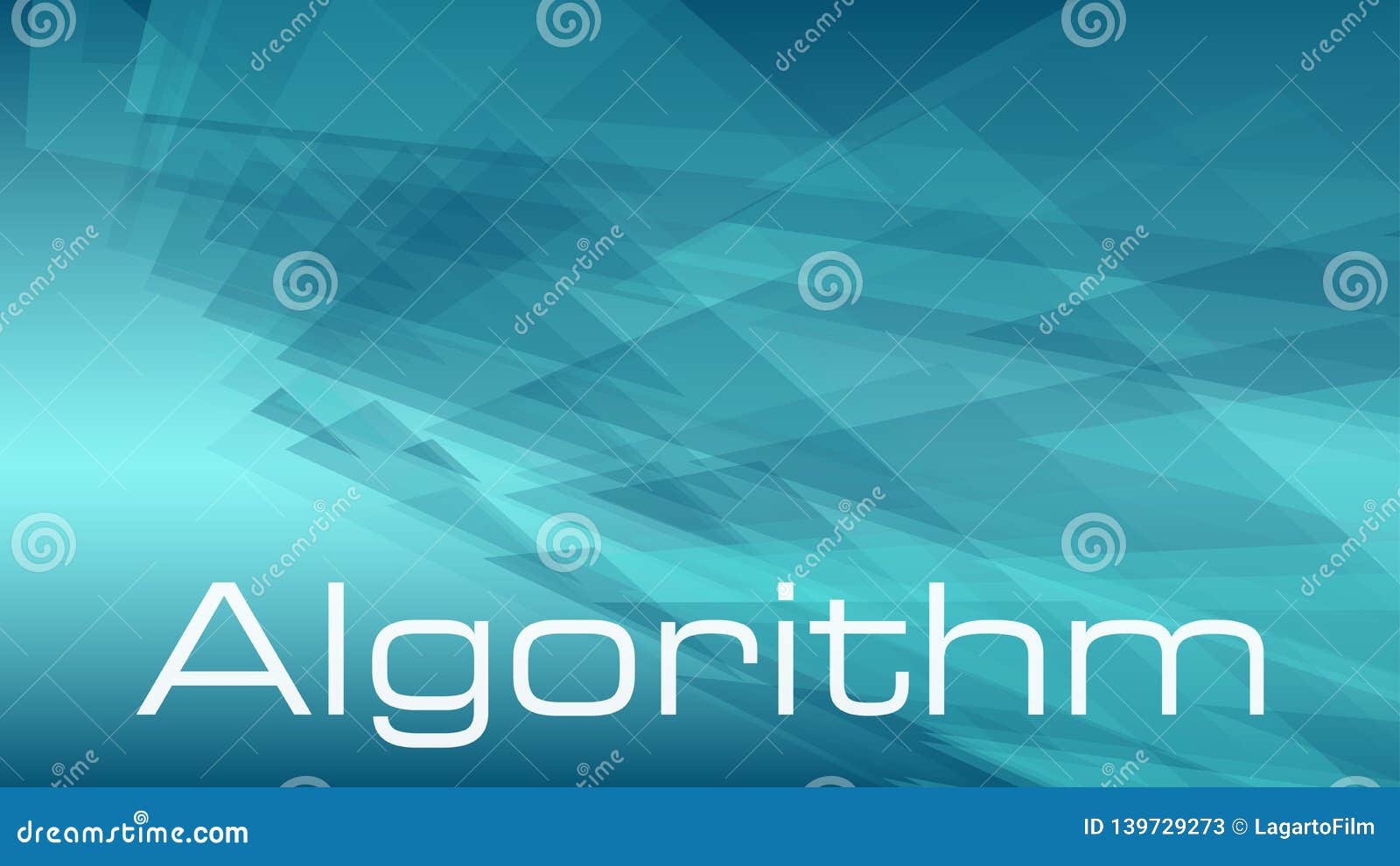 Algorithm for Data Processing Vector Concept, Modern Design Template Triangles Shapes Chaos ...