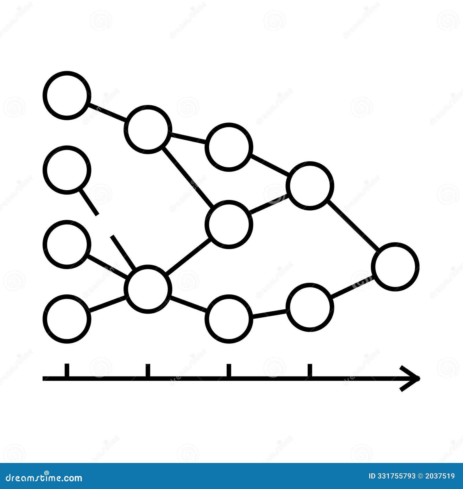 Algorithm Data Input And Output Process Visualization Tiny Person Concept Cartoon Vector