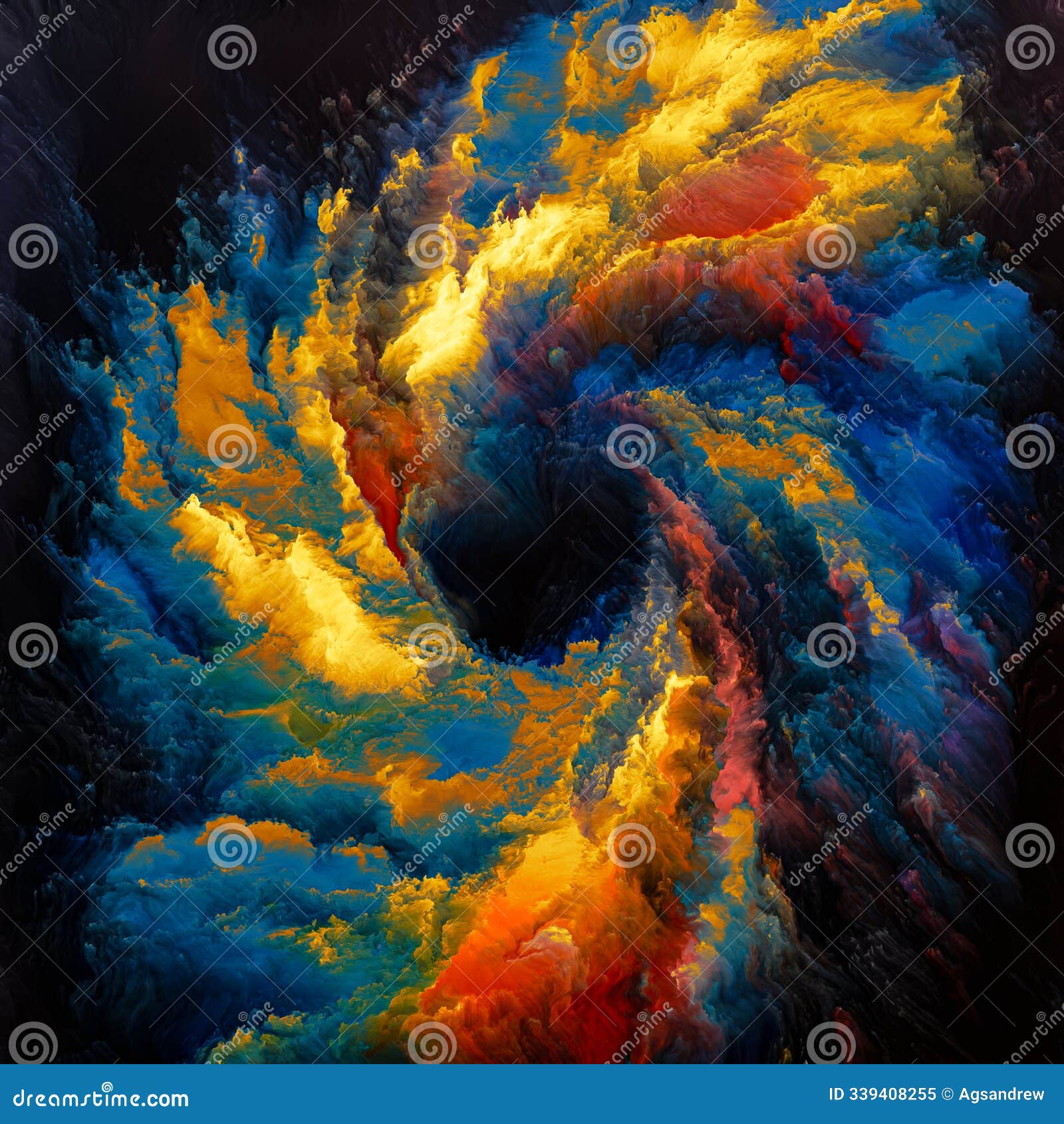 Algorithm of Elevated Colors Stock Image - Image of vibrant, color ...