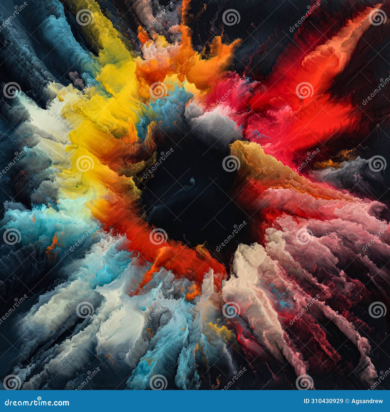 Algorithm of Elevated Colors Stock Illustration - Illustration of ...