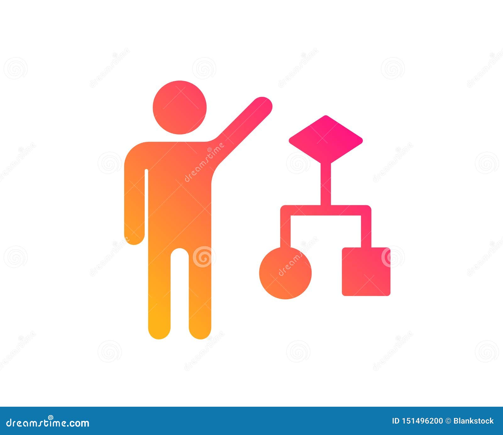 Algorithm Icon. Business Management Sign. Vector Stock Vector ...