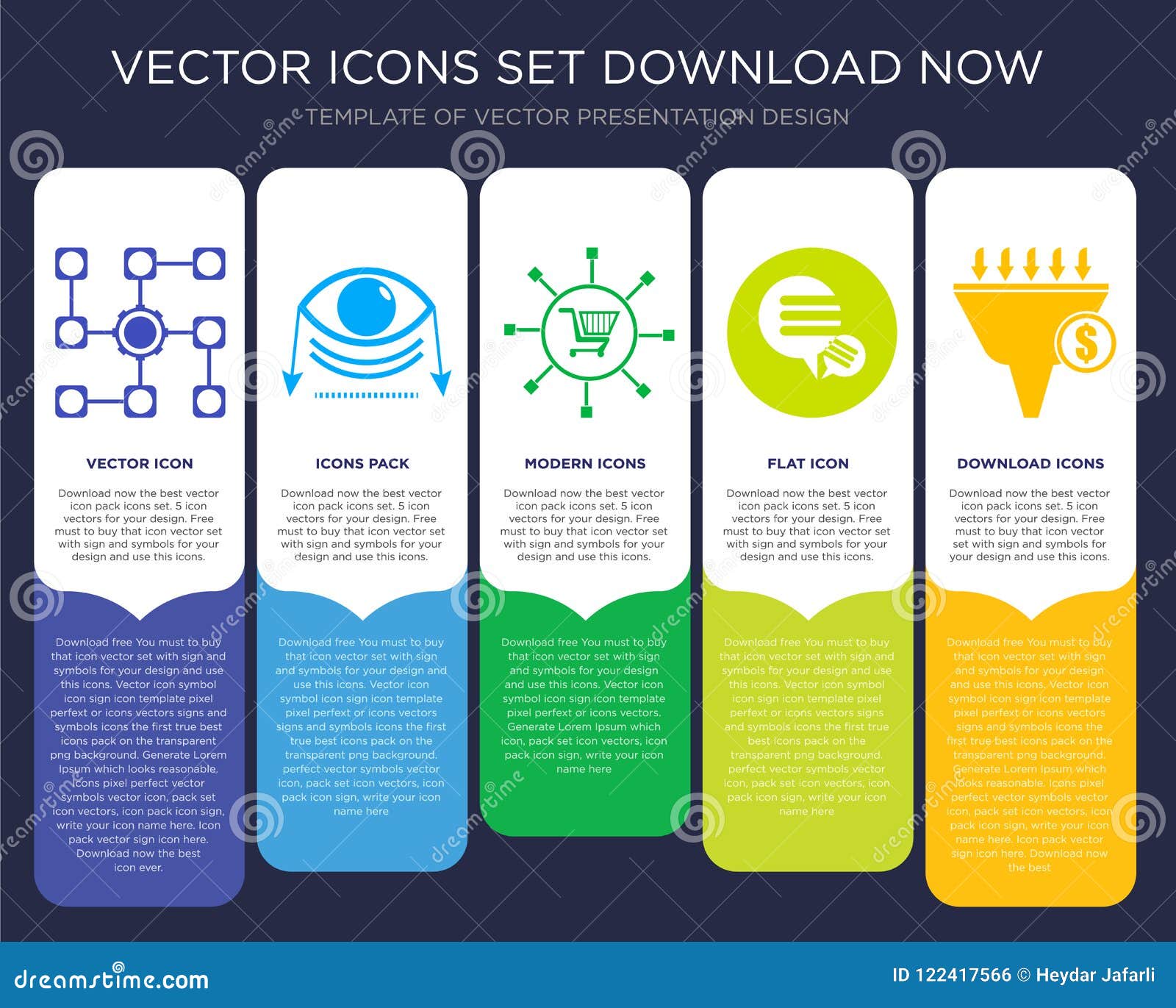 Algorithm Infographics Design Icon Vector Stock Illustration ...