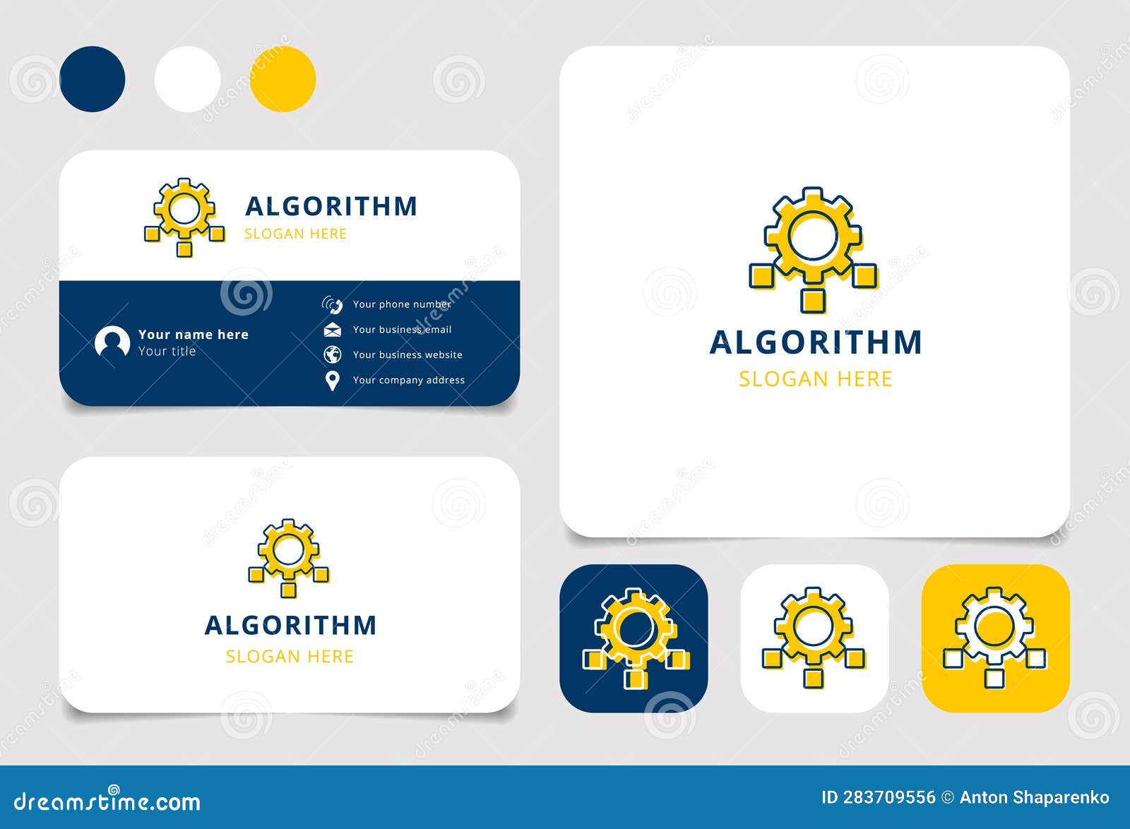 Algorithm Logo Design with Editable Slogan. Branding Book and Business ... Algorithm Logo Design with Editable Slogan. Branding Book and Business ...