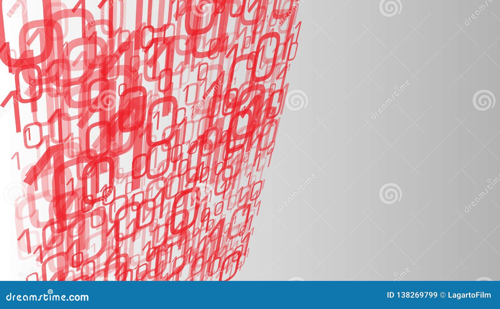Algorithm Machine Learning, Zeros Ones Abstract Art Vector Background ...
