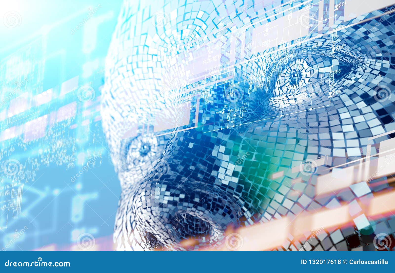 Algorithm Programming and Artificial Intelligence Concept Stock ...