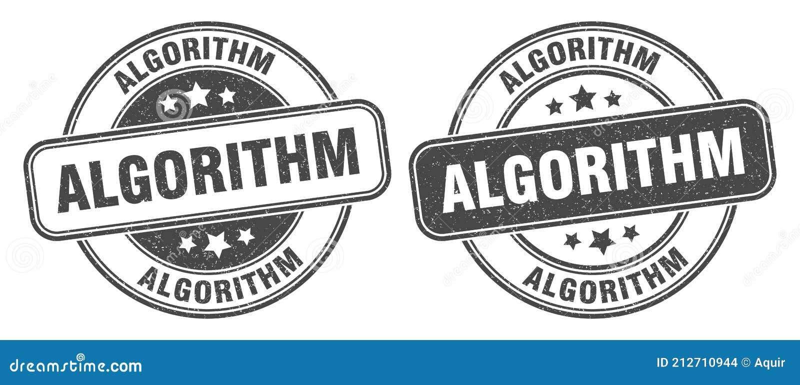 Algorithm Stamp. Algorithm Label. Round Grunge Sign Stock Vector - Illustration of circle ...