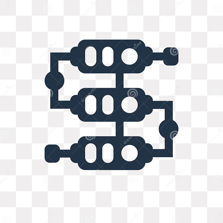 Algorithm Vector Icon Isolated on Transparent Background, Algorithm Transparency Concept Can Be ...