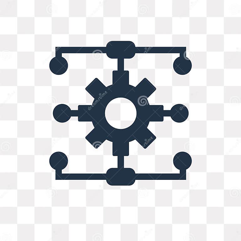 Algorithm Vector Icon Isolated on Transparent Background, Algorithm ...