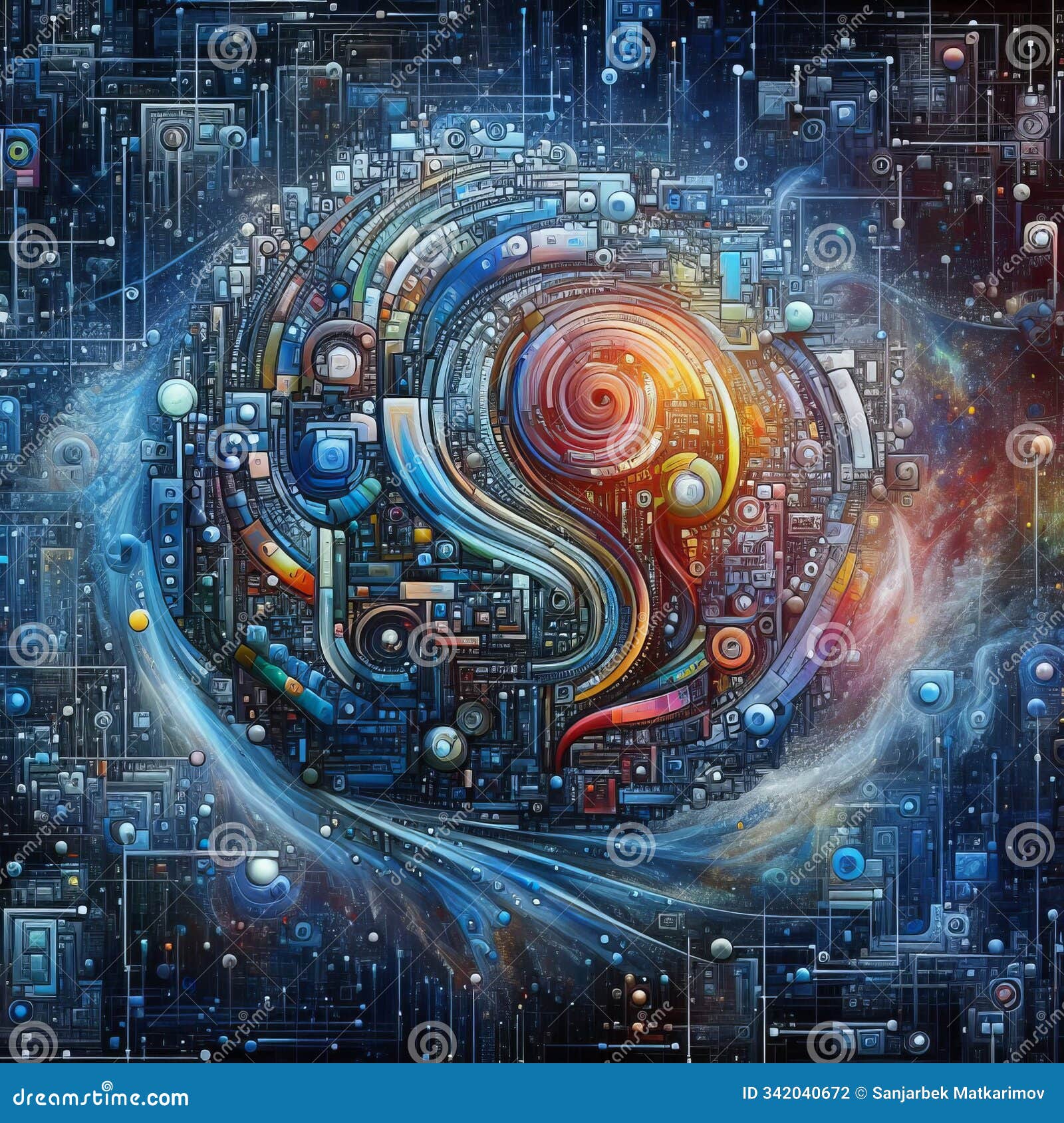 Algorithmic Art Recognizing the Creative Potential of Computer a Stock ...