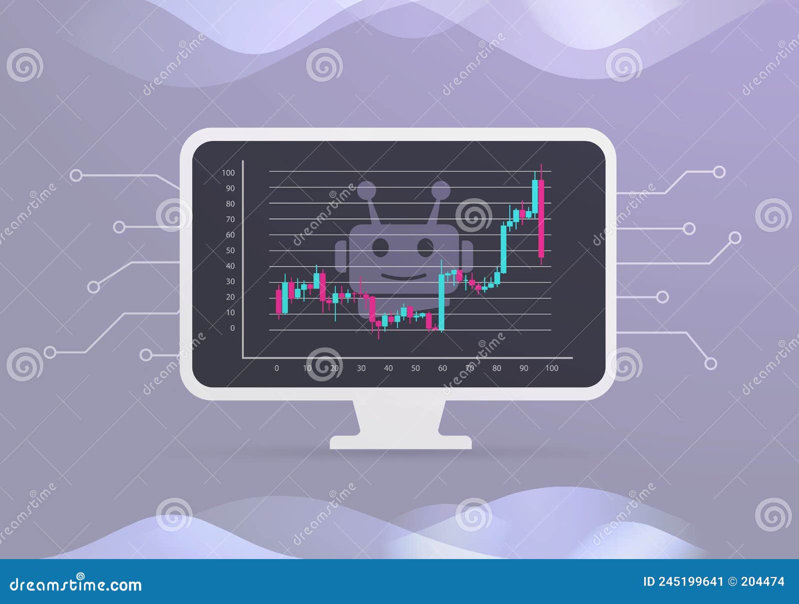Algorithmic Trading. Investment And Trading Concept. Bull And Bear ... Algorithmic Trading. Investment And Trading Concept. Bull And Bear ...