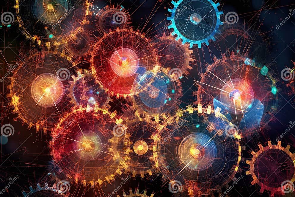 Algorithmic Transparency - Generative AI Stock Illustration ...