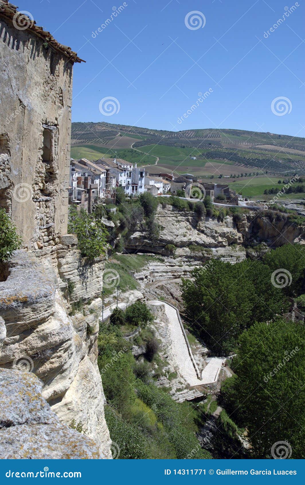 Alhama de Granada stock image. Image of landscape, spain - 14311771