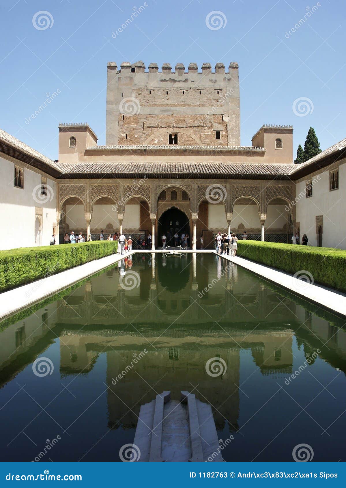 Alhambra imagen de archivo. Imagen de verde, granada, alhambra - 1182763