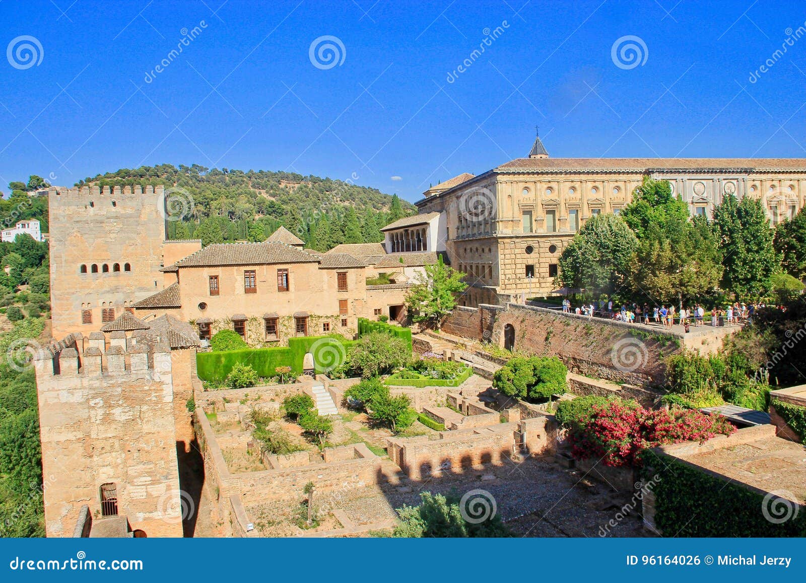 Alhambra Castle in Granada, Spain Editorial Photo - Image of tourism ...