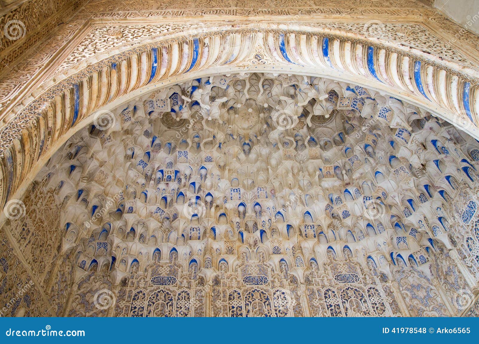 Alhambra in Granada stock photo. Image of ruins, museum - 41978548