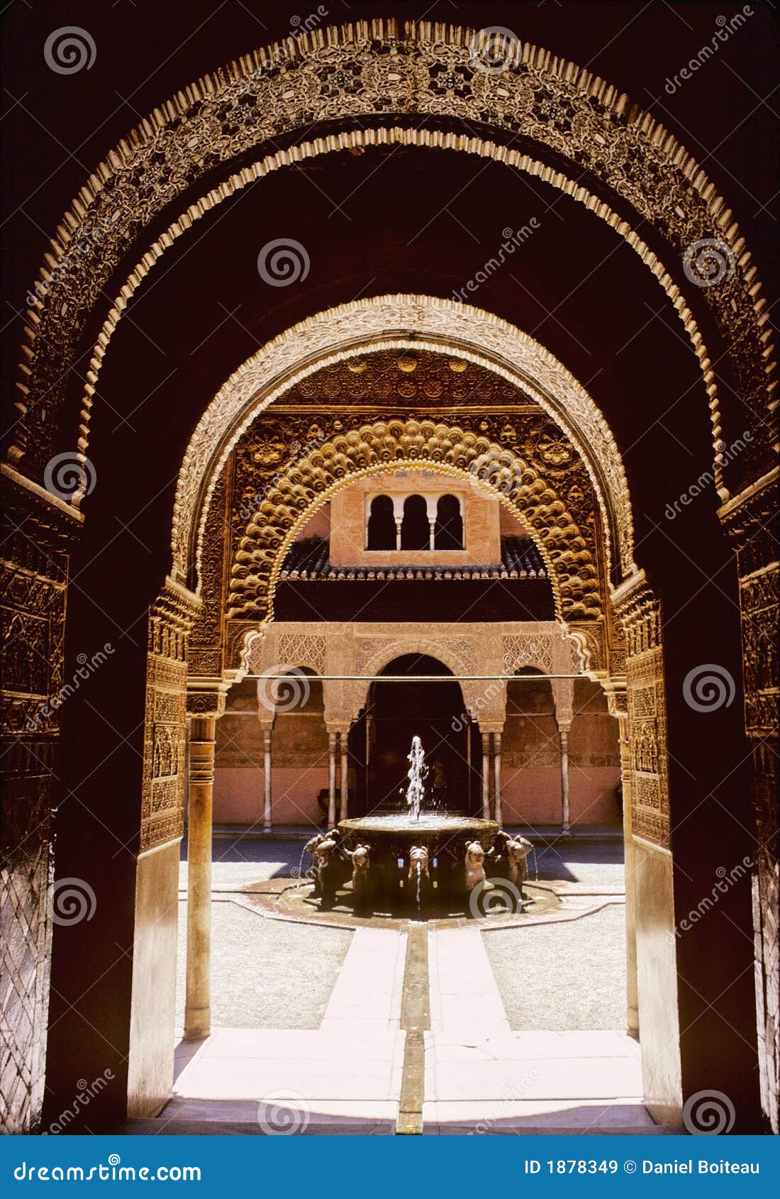 Alhambra palace stock image. Image of andalusia, palace - 1878349