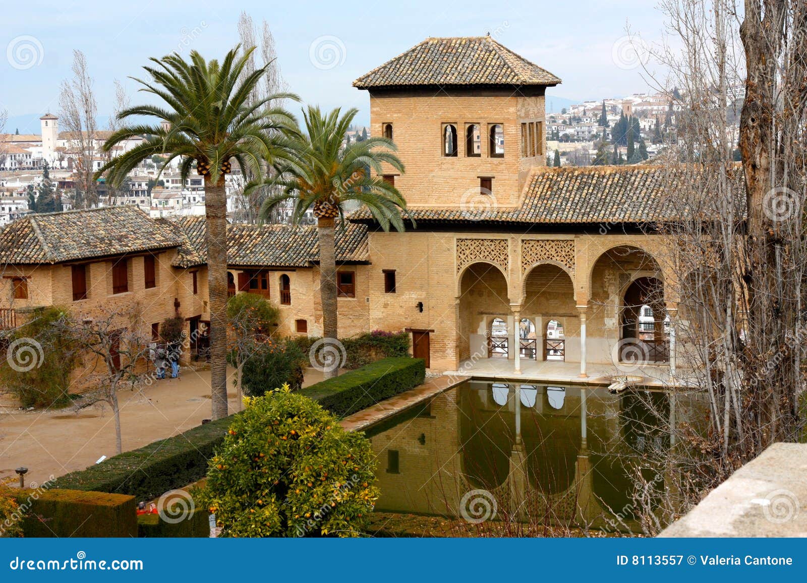 Alhambra Palace, Granada, Spain Stock Image - Image: 8113557