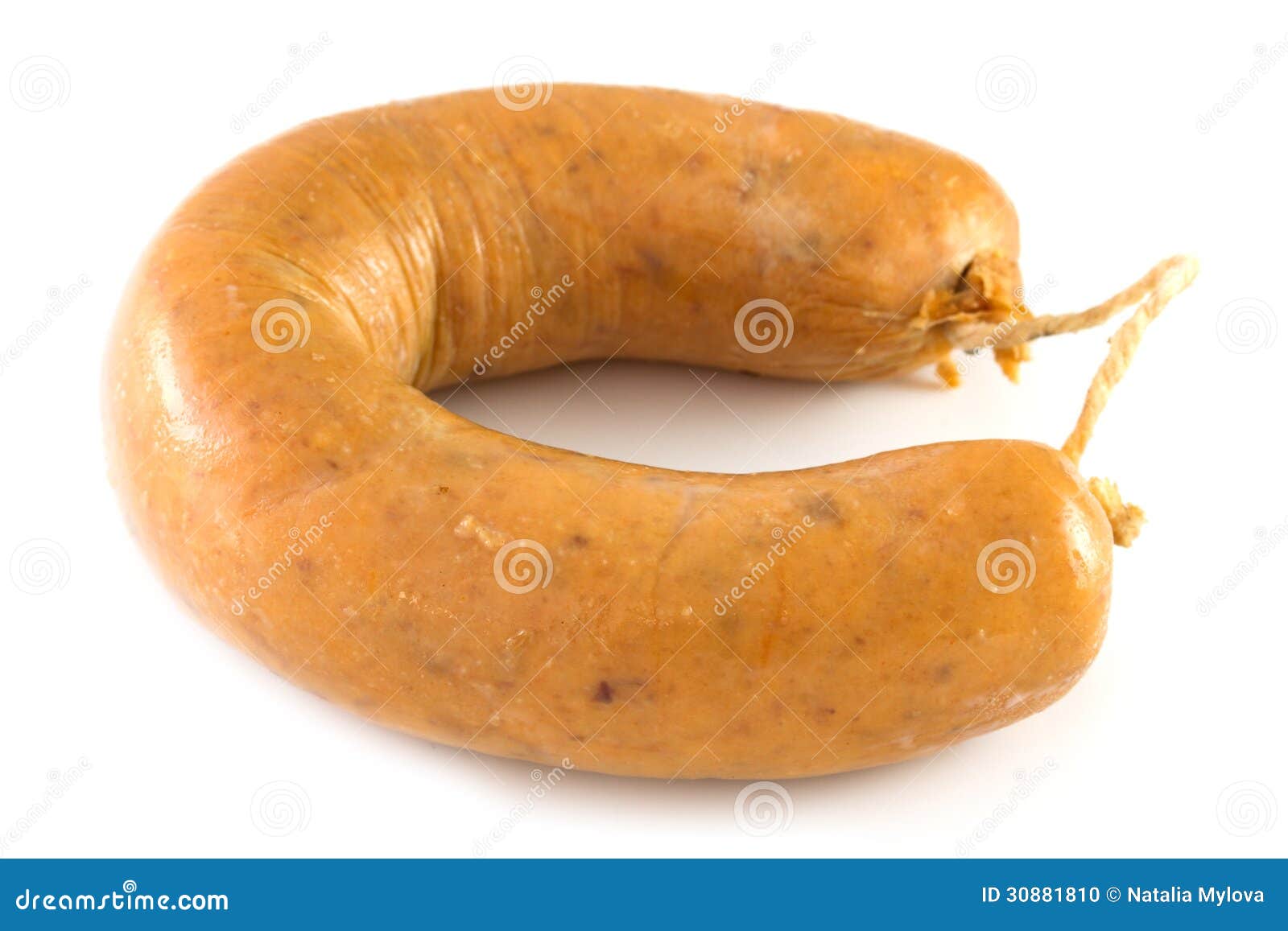 Alheira on White Background Stock Photo - Image of alheira, sausage ...