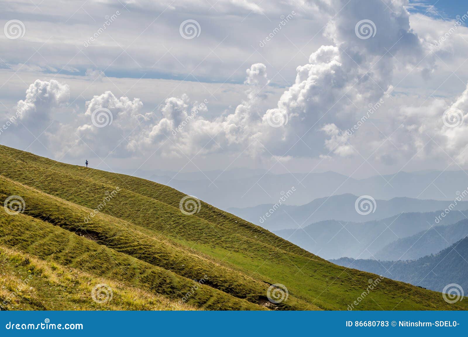 Auli Bugyal in Uttrakhand stock image. Image of natural - 86680783