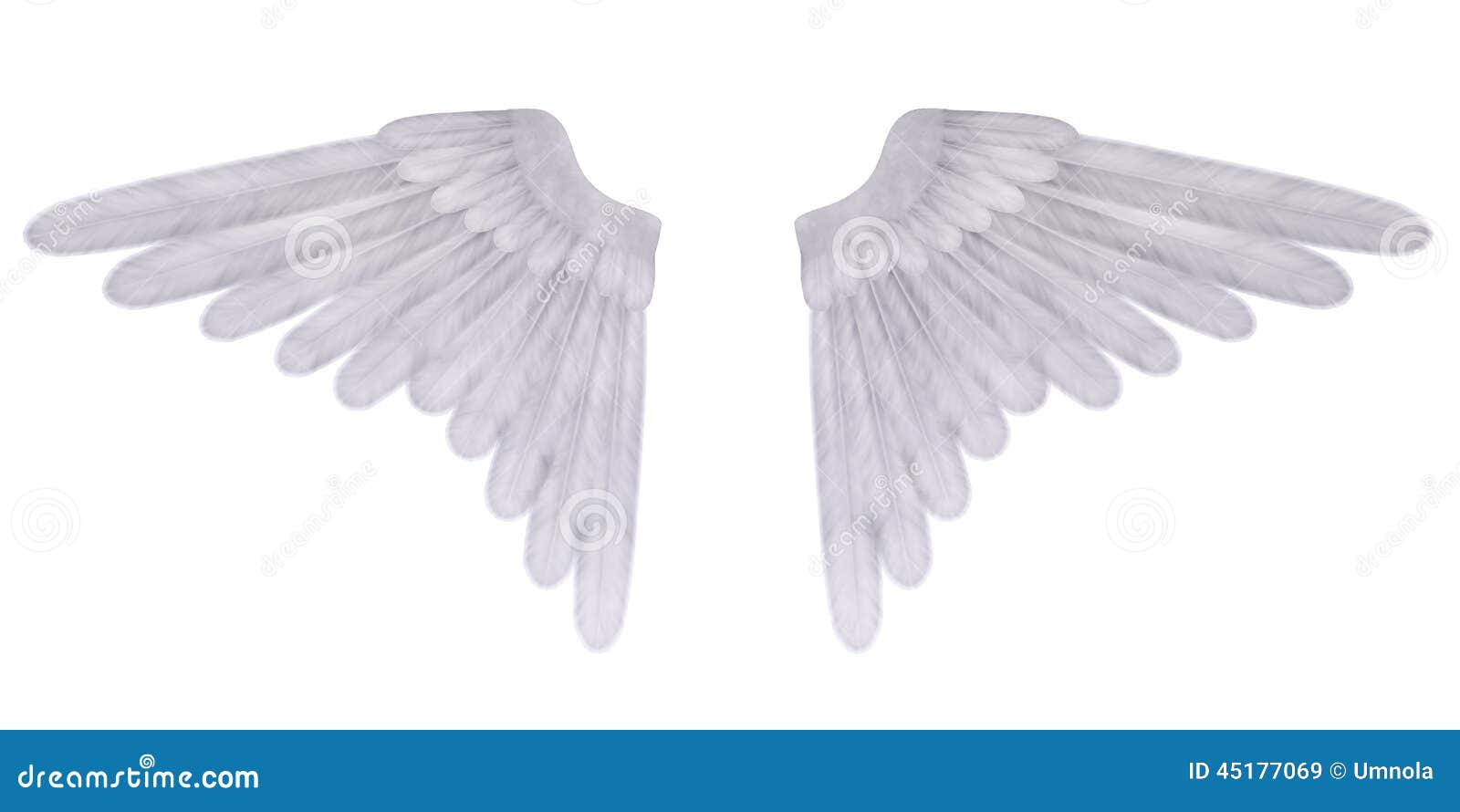 Ali dell'angelo illustrazione di stock. Illustrazione di isolato - 45177069