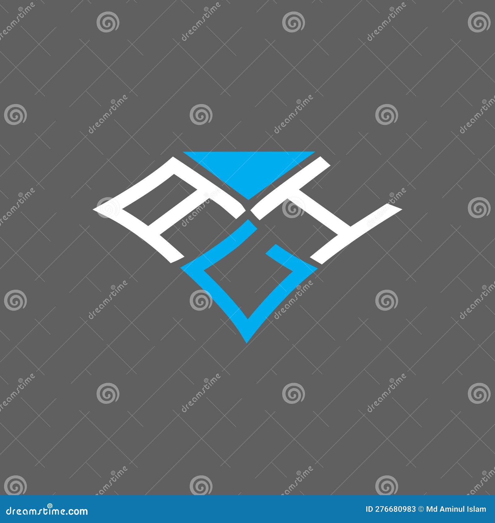 ALI Letter Logo Creative Design with Vector Graphic Stock Vector ...