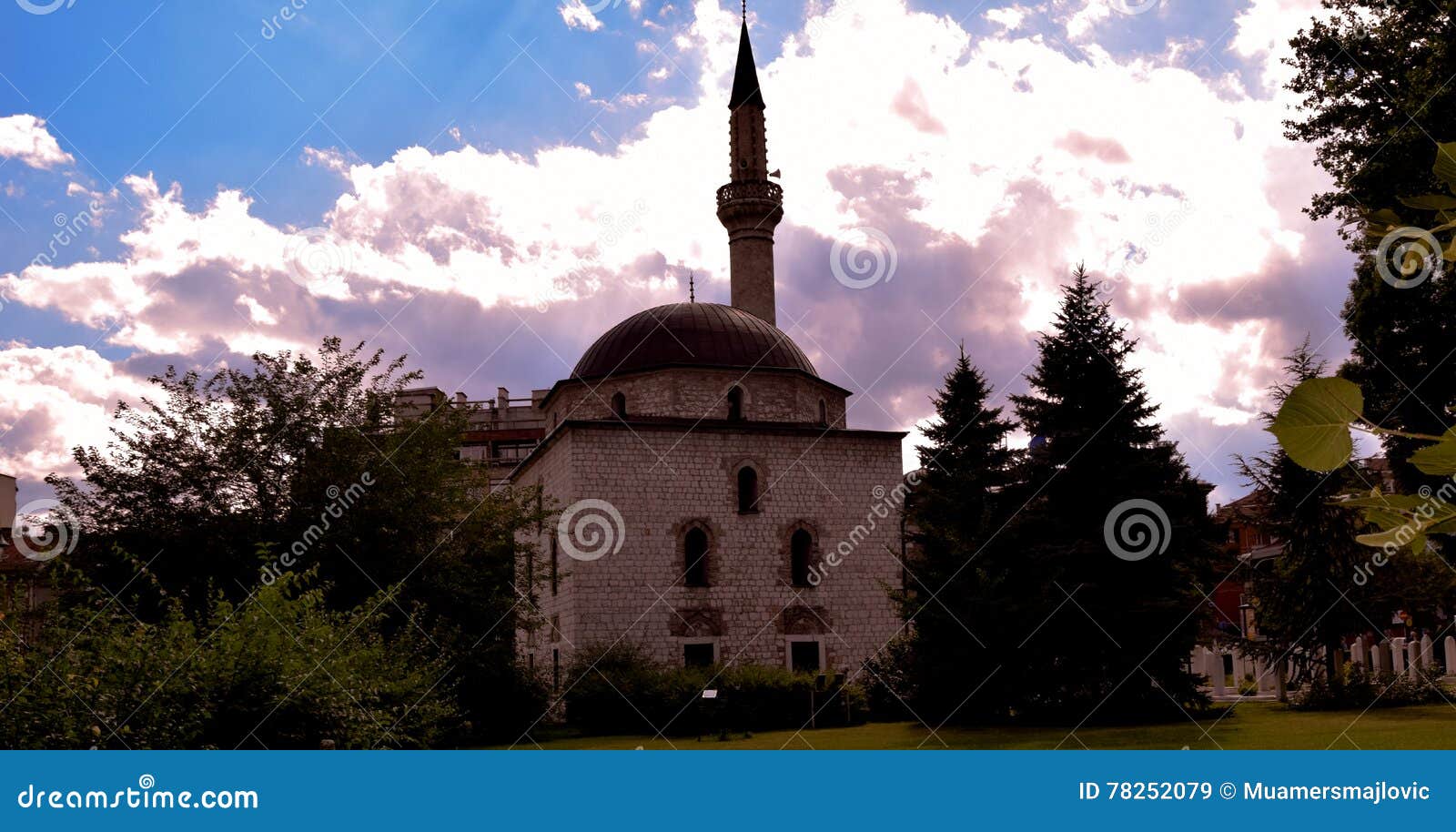 Ali Pasha Mosque in Sarajevo Redactionele Stock Afbeelding - Image of ...