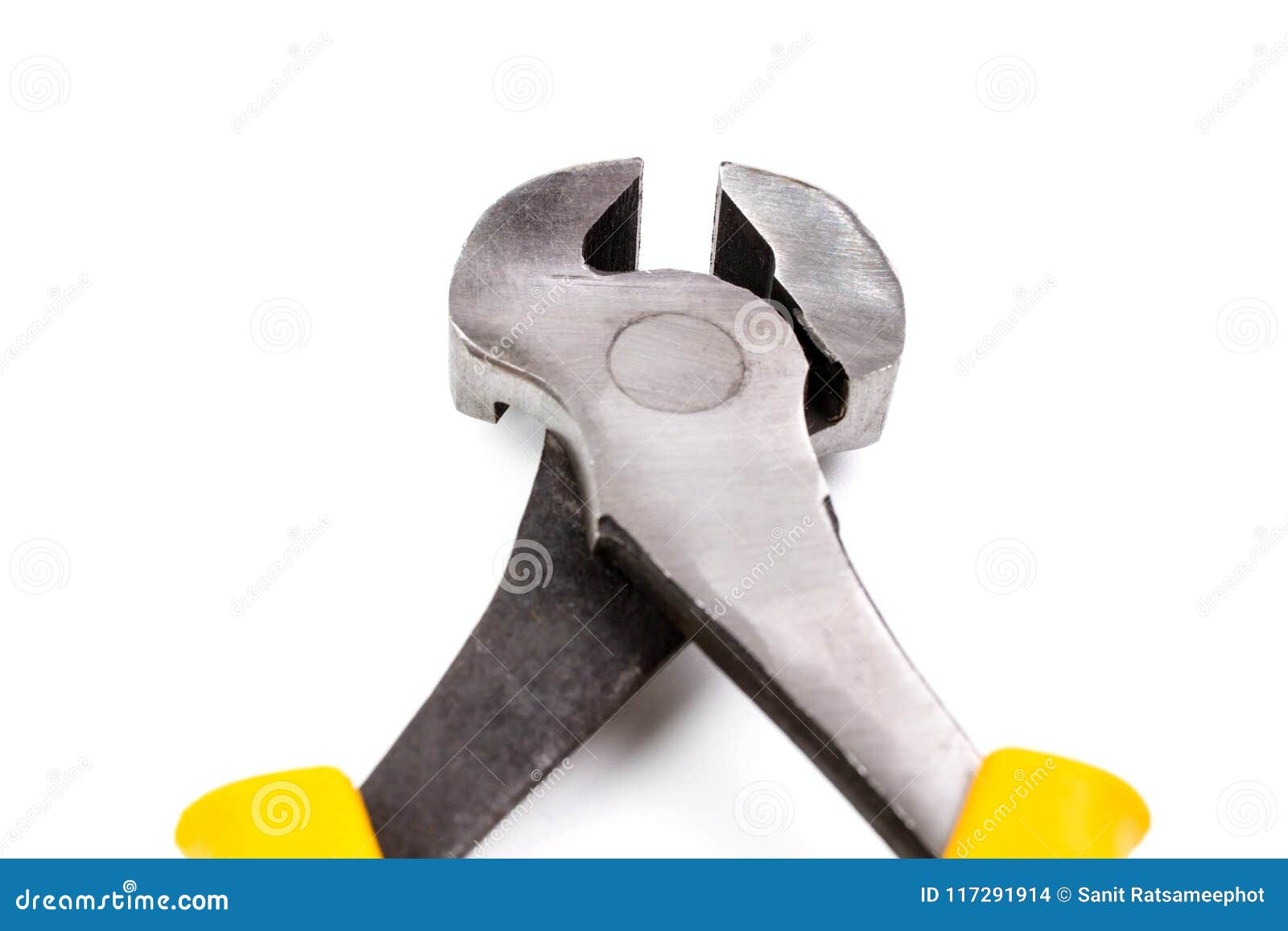 Alicates De La Pinza Del Corte Del Final Foto de archivo - Imagen de ...