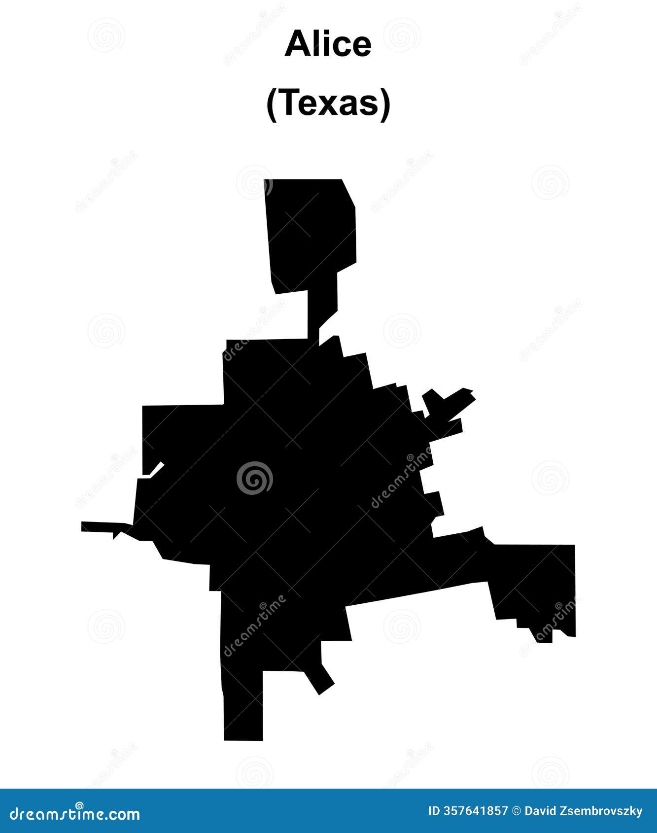 Alice outline map stock illustration. Illustration of territory - 357641857